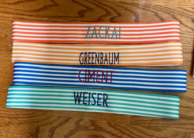 Personalized Beach Chair Band – Toplinetables